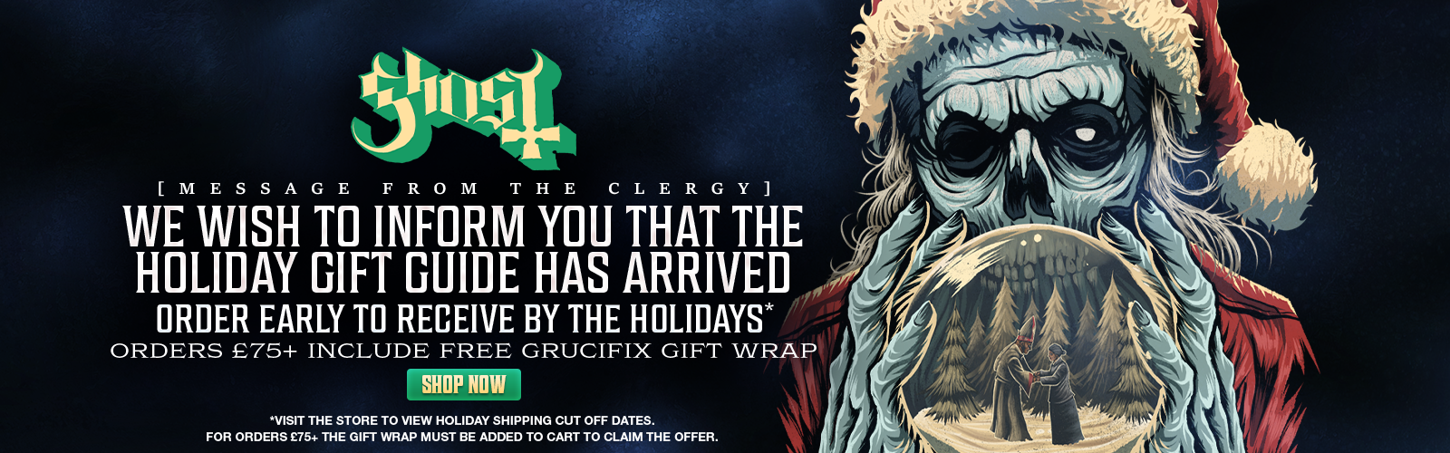 Ghost | UK | Official Merch