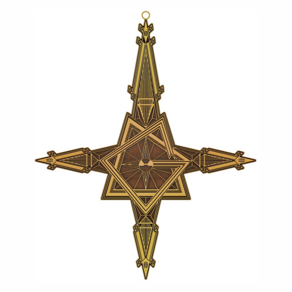 Grucifix Metal Ornament – Ghost